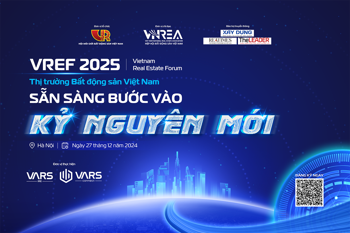 VREF 2025: Định hình tư duy phát triển thị trường bất động sản Việt Nam